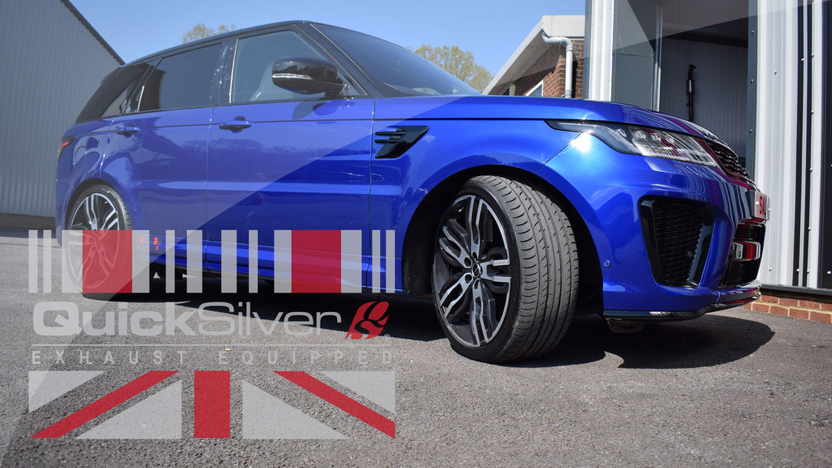 Range Rover Sport SVR Active Valve Sport Exhaust - QuickSilver Exhausts