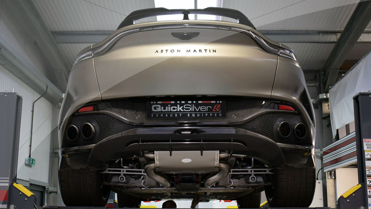 The World's First Titanium Aston Martin DBX 707 Sport Exhaust ...