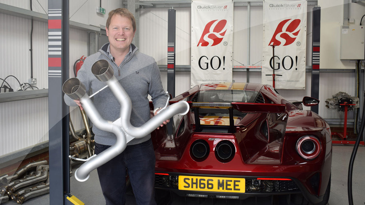 Shmee150 Chooses QuickSilver for his Ford GT Exhaust - QuickSilver Exhausts